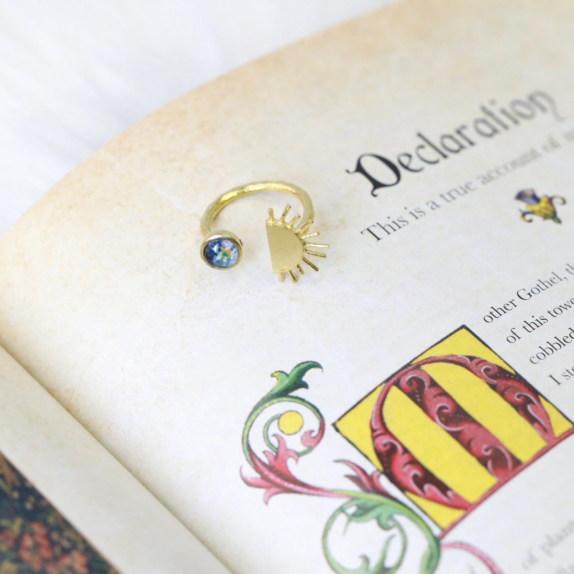 8 Stunning Handmade Sun Rings | The Gilded Witch