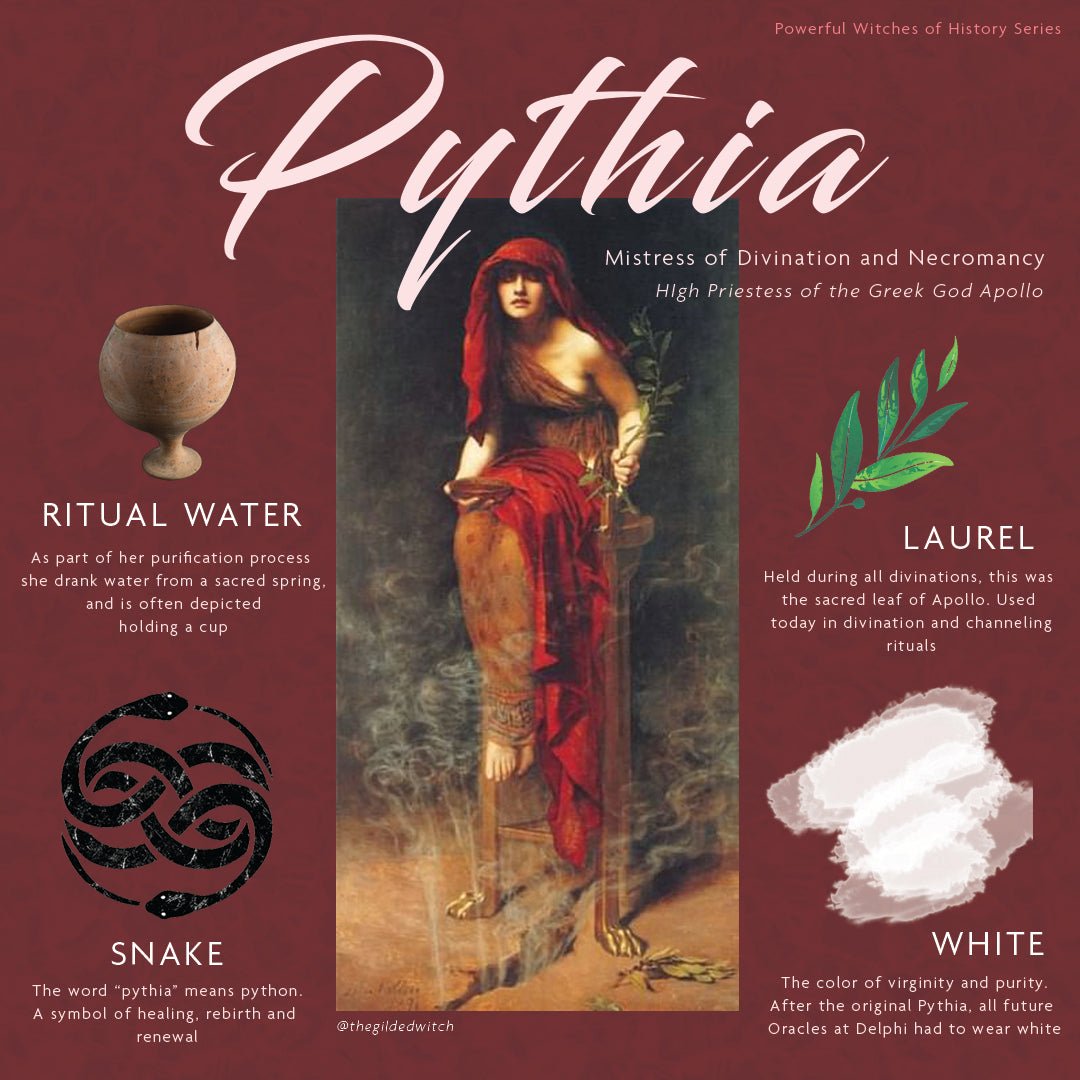 Pythia - Mistress of Divination and Necromancy | The Gilded Witch