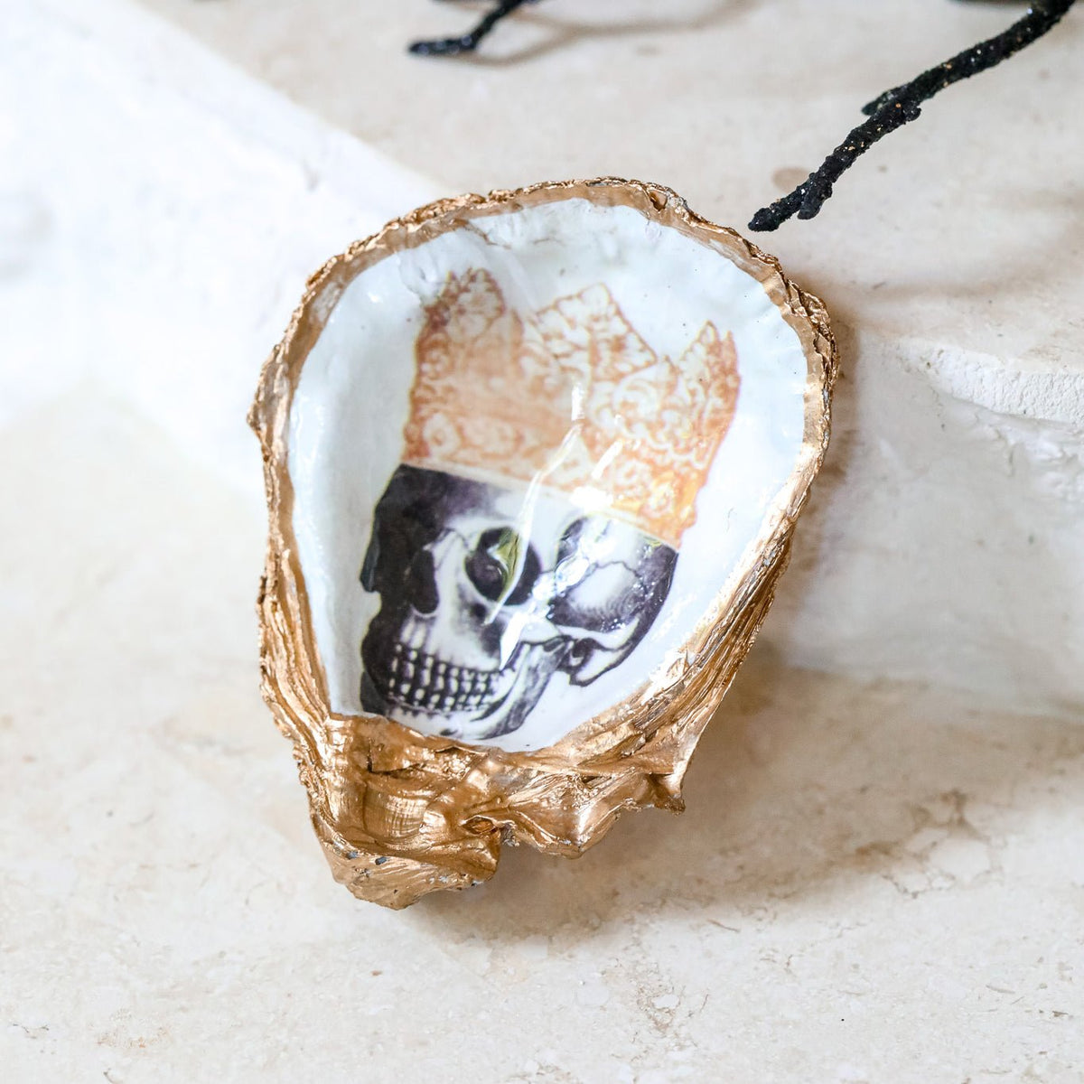 The Skull Queen Oyster Dish | The Gilded Witch