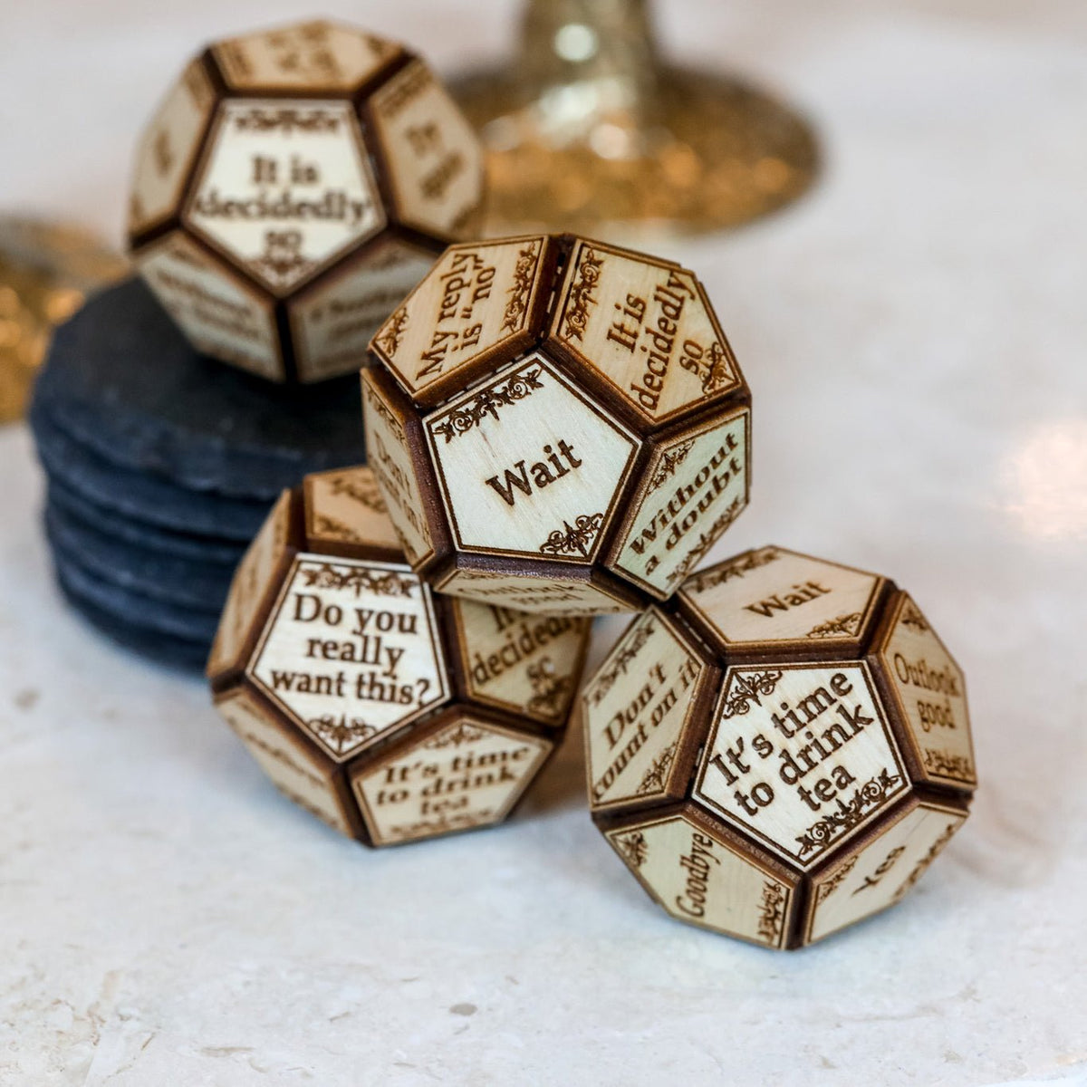 Twelve-Sided Divination Dice | The Gilded Witch