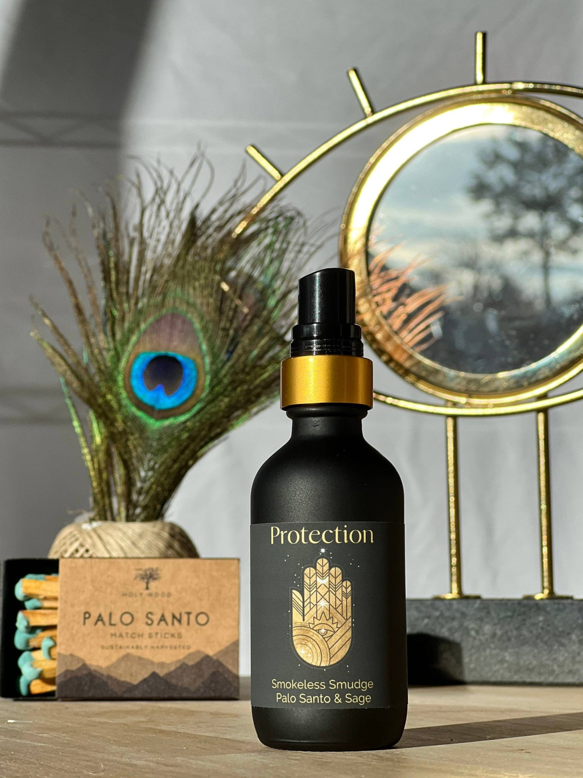 Protection Body & Room Mist - Palo Santo & Sage | The Gilded Witch