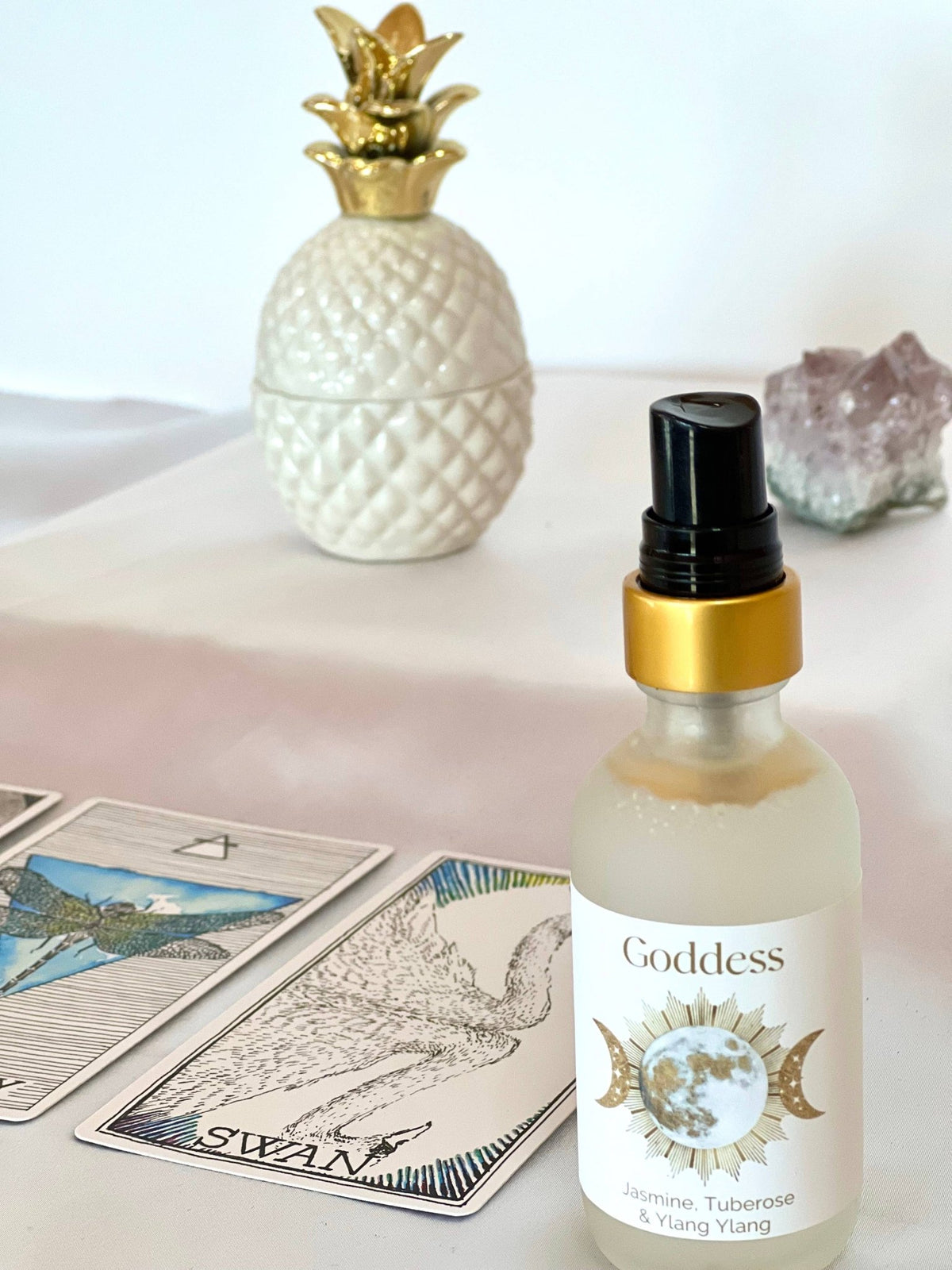Goddess Body & Room Mist - Tuberose & Jasmine | The Gilded Witch