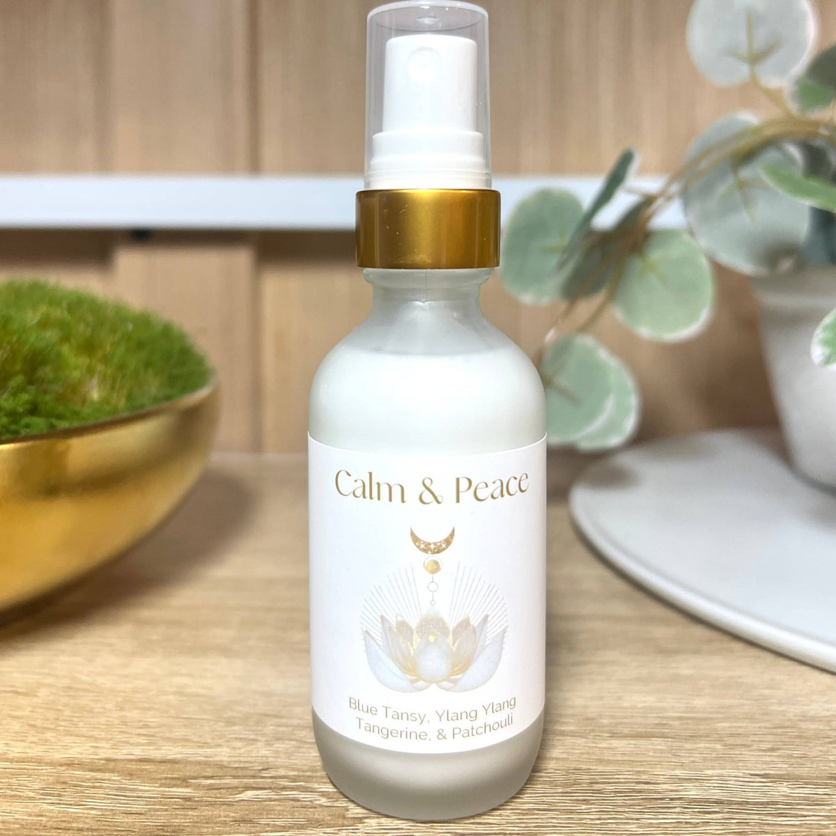 Calm & Peace Body & Room Mist - Blue Tansy & Citrus | The Gilded Witch