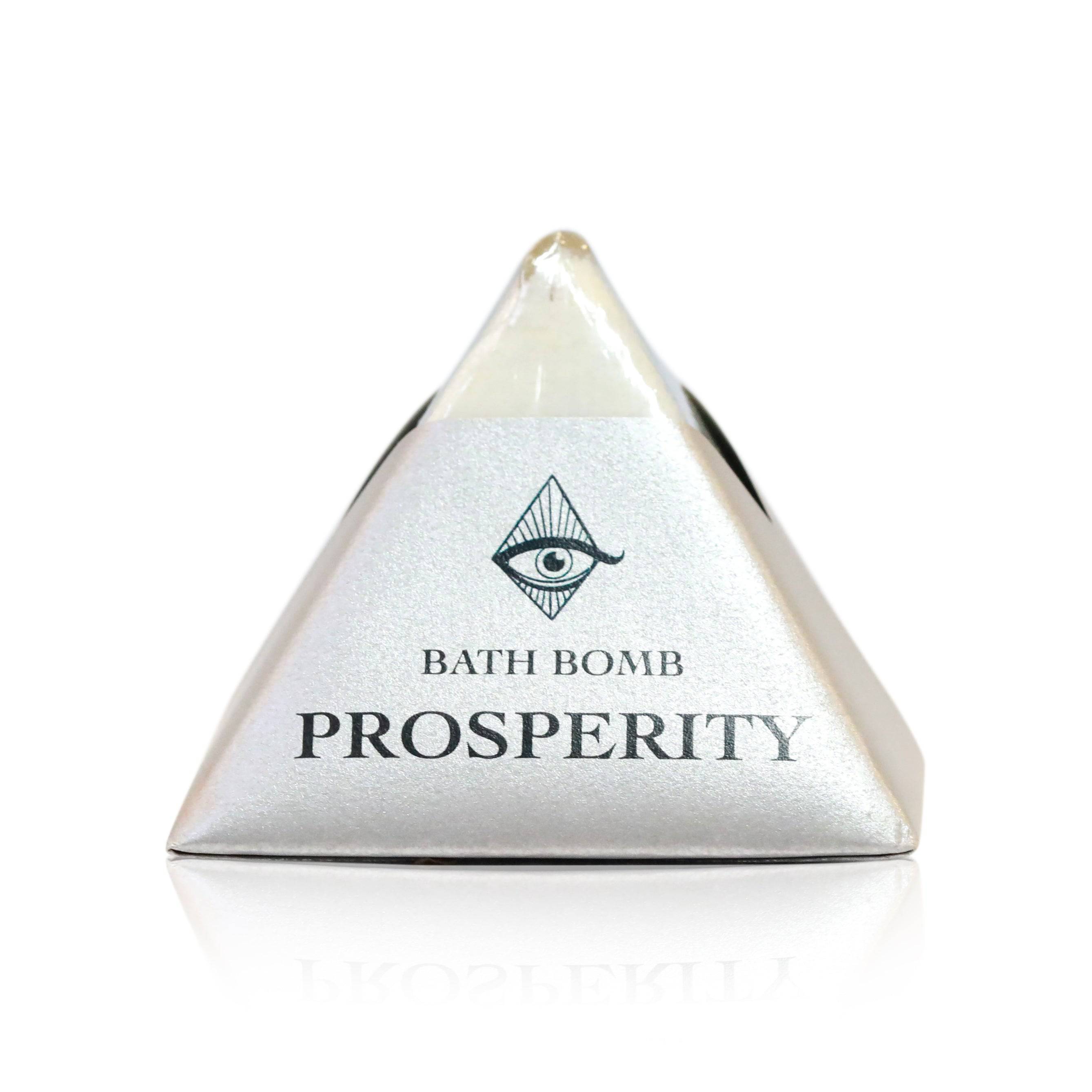 Prosperity Pyramid Bath Bomb - Patchouli, Orange, Clove & Cinnamon ...