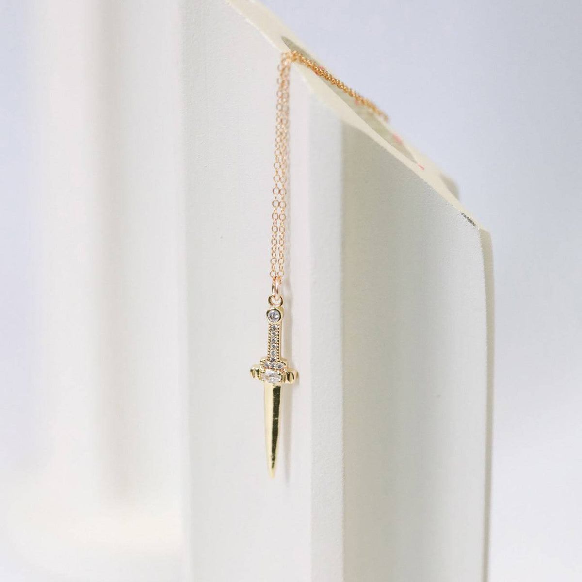 Athame Dagger Necklace | The Gilded Witch
